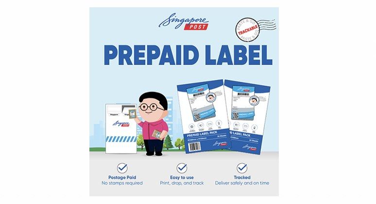 SingPost tracked letterbox prepaid label, Hobbies & Toys, Memorabilia ...