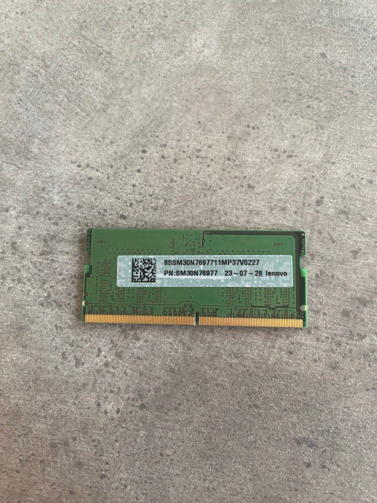 SK Hynix DDR5 SODIUM 8GB RAM 5600B, 電腦＆科技, 手提電腦 - Carousell