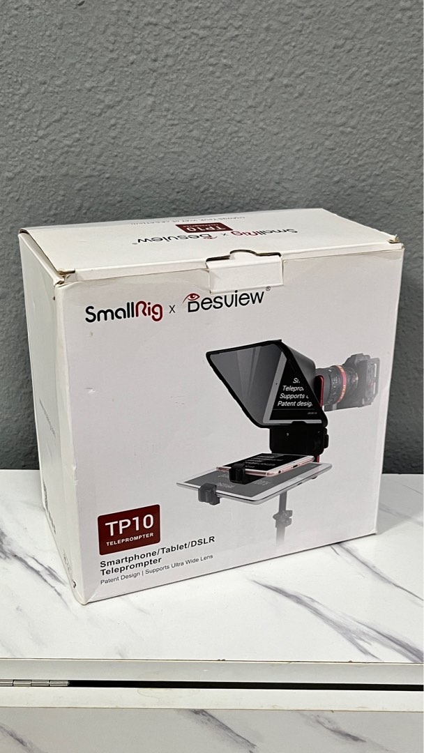 SmallRig DESVIEW TP10, Teleprompter, Remote, Phone Holder, Photography ...