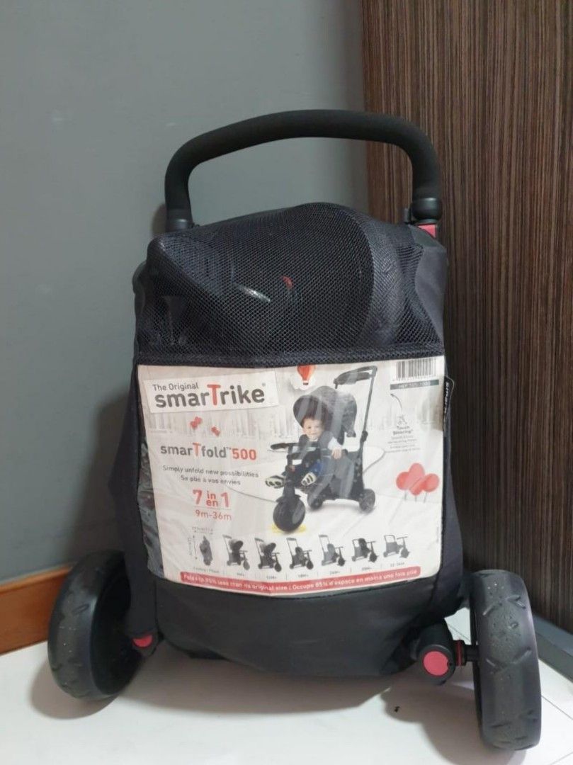 Smart Trike SmarTfold 500 7-in-1 Folding Trike, Babies & Kids, Going ...