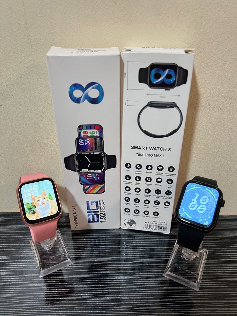 SMARTWATCH T900 PRO MAX L BIG 1.92, Mobile Phones & Gadgets, Wearables ...