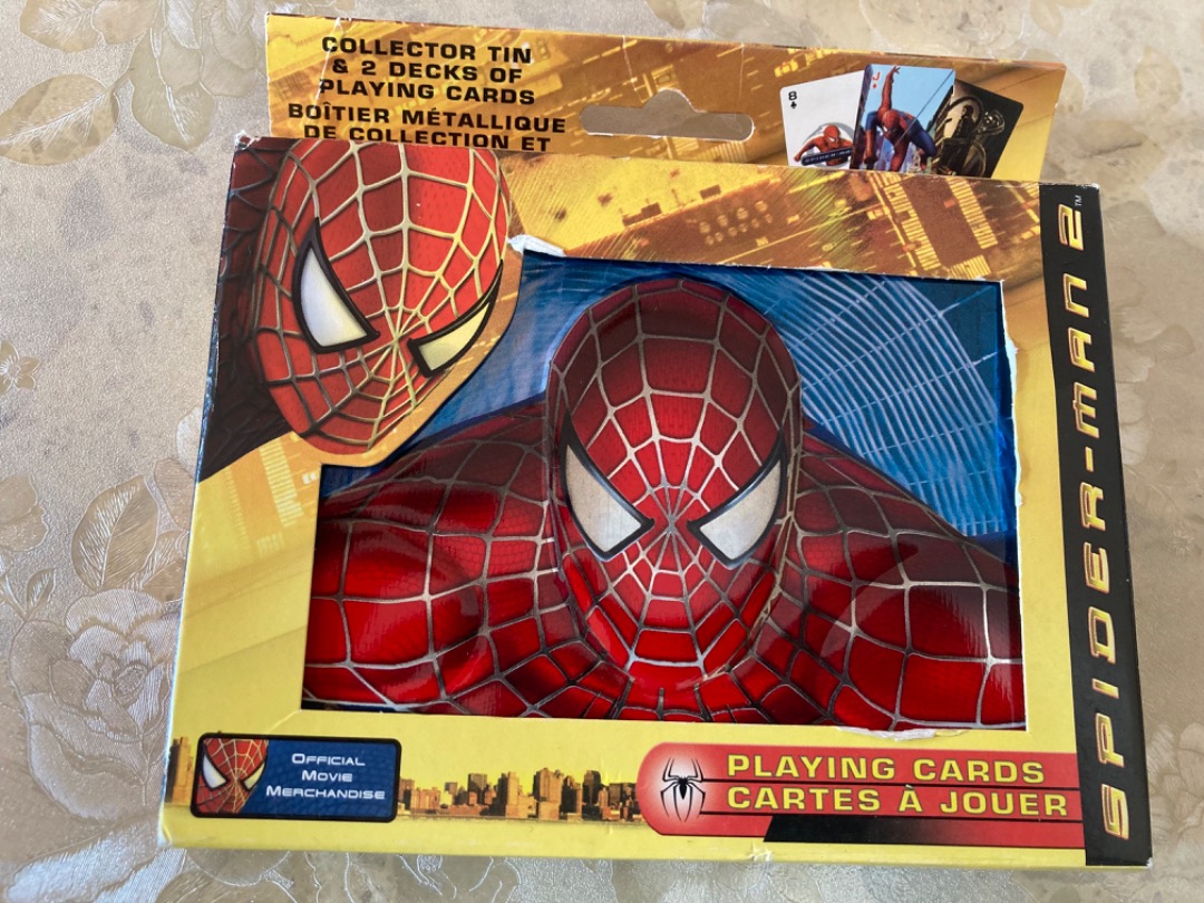 Spider-Man card game, 興趣及遊戲, 玩具 & 遊戲類 - Carousell