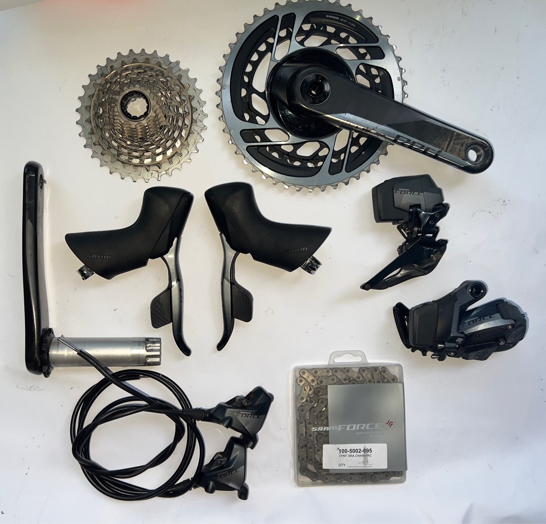 [CNY SALE] SRAM Red/Force AXS 12 speed etap di2 groupset, Sports ...