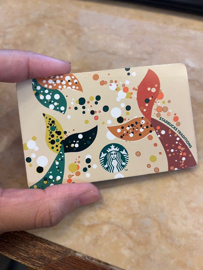 starbucks sticker card, Tickets & Vouchers, Vouchers on Carousell