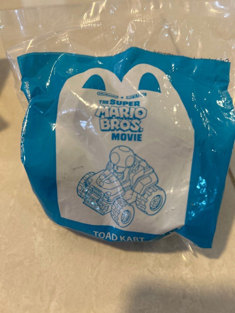 Super Mario Toad Kart Mcdonald happy meal toy, Hobbies & Toys, Toys ...
