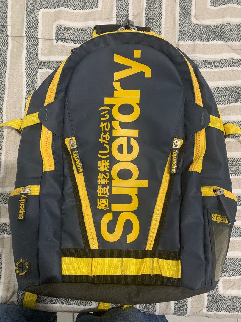 Superdry Backpack Original, Men's Fashion, Bags, Backpacks on Carousell