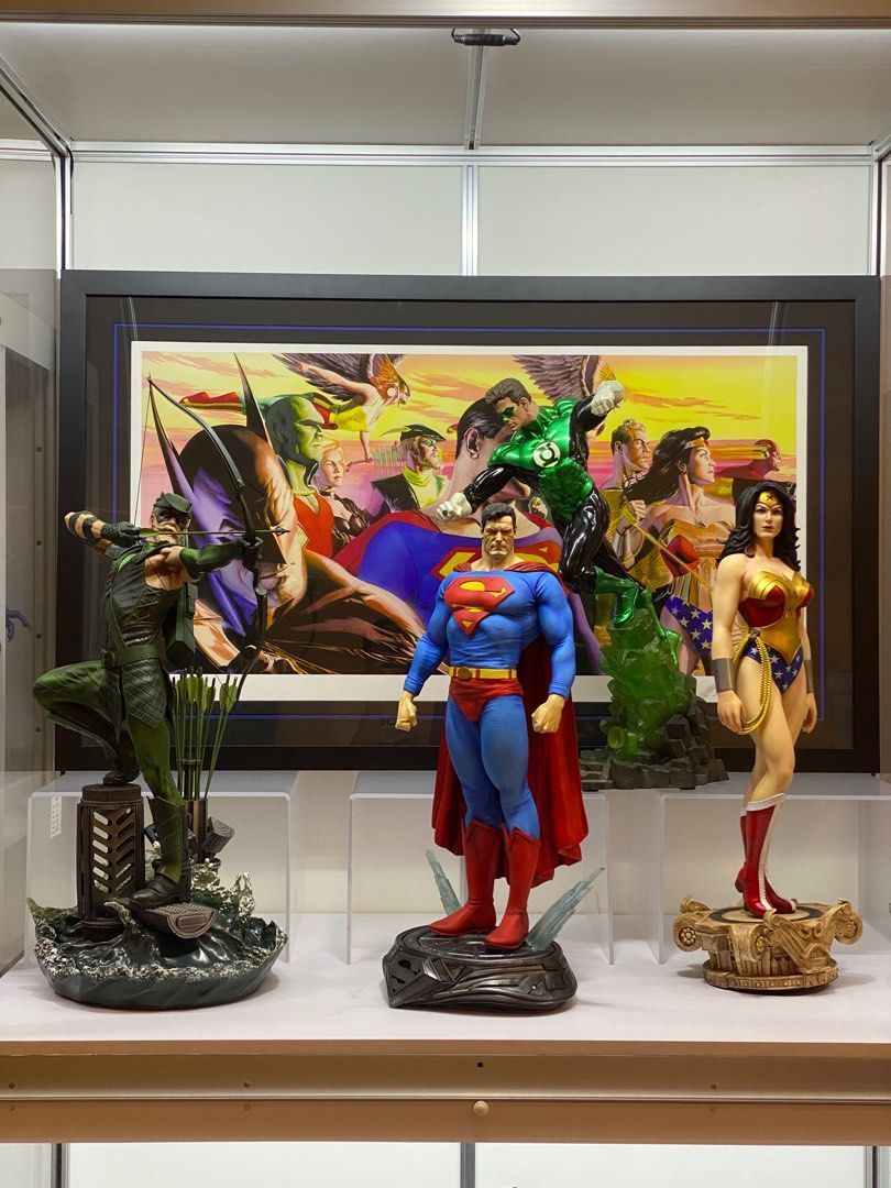 Superman Erick Sosa Alex Ross Kingdom Come custom 1/4 statue, Hobbies ...