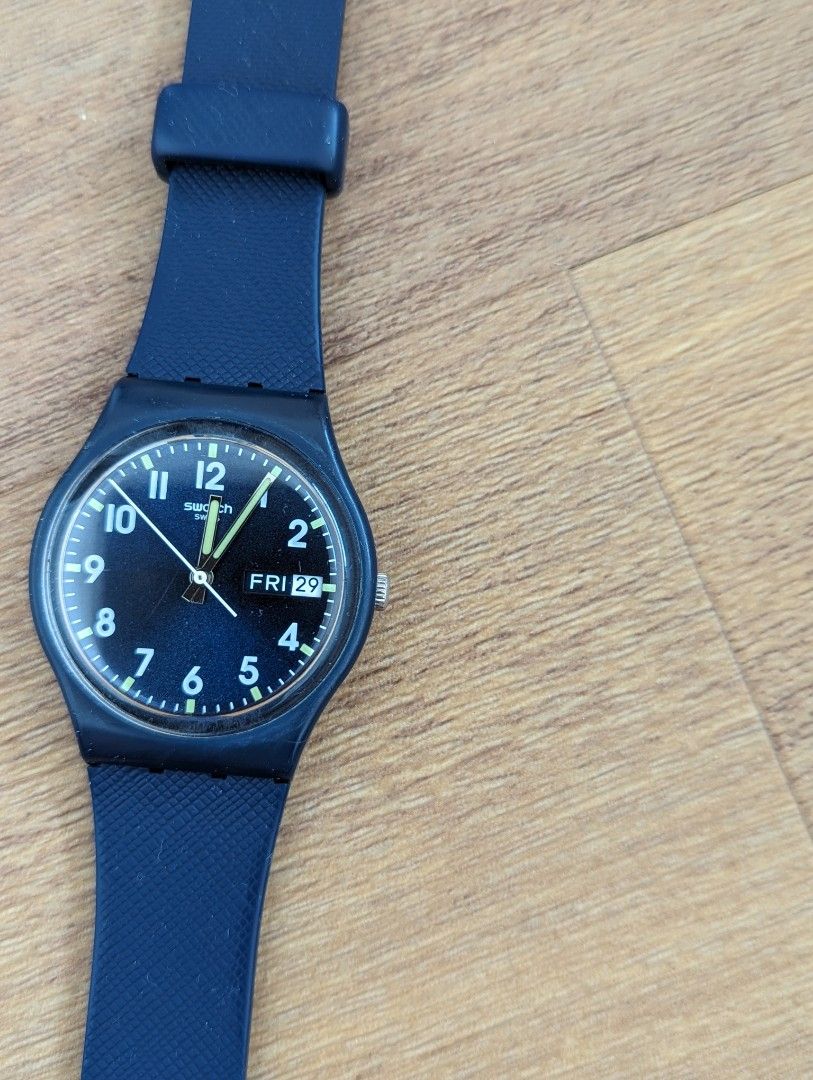 Swatch SIR BLUE in excellent condition for only 40!, Women's Fashion ...