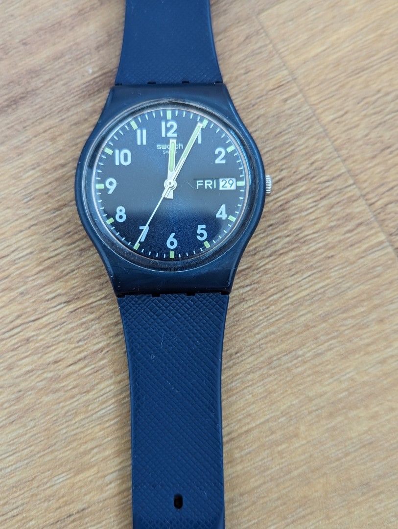 Swatch SIR BLUE in excellent condition for only 40!, Women's Fashion ...