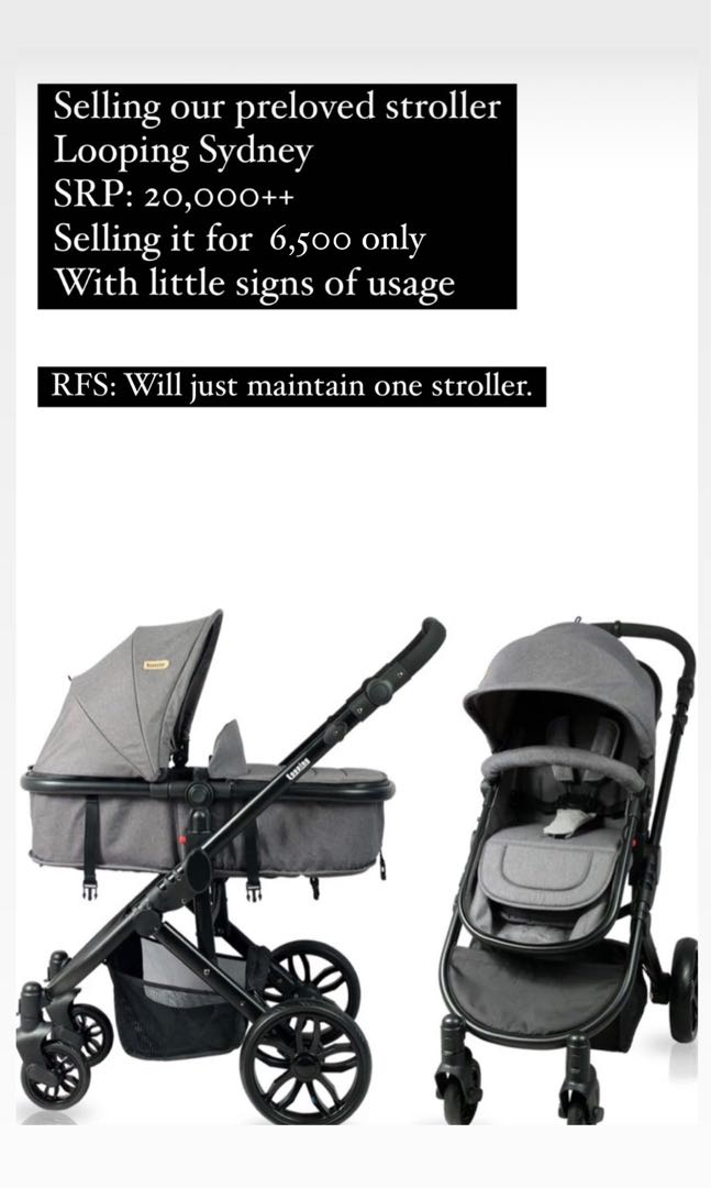 Sydney looping stroller, Babies & Kids, Going Out, Strollers on Carousell