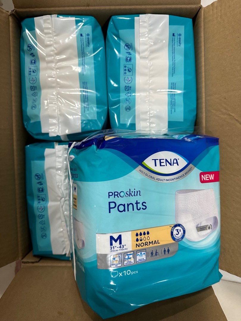 Tena Adult Diapers (M size), Health & Nutrition, Assistive & Rehabilatory Aids, Adult ...