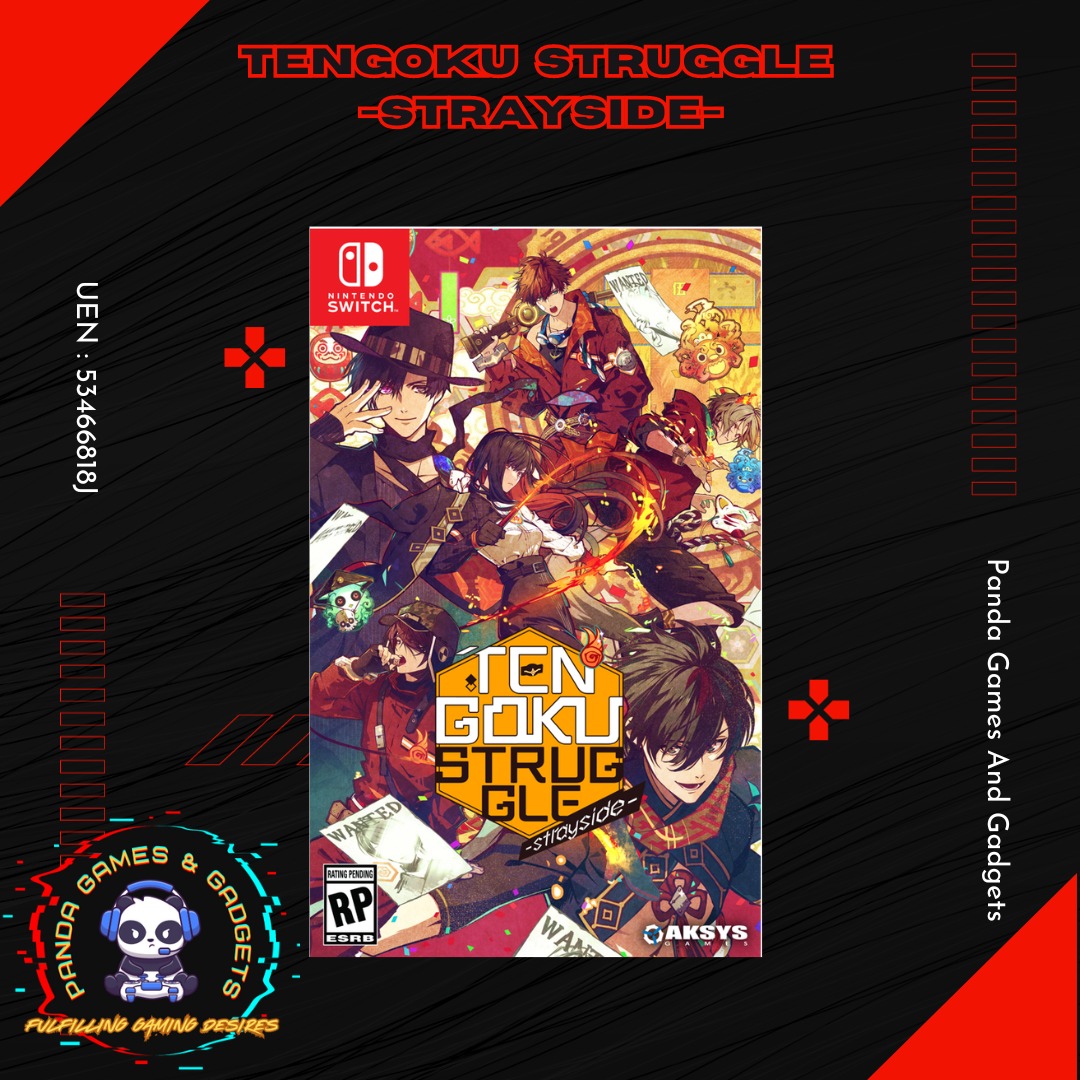 Tengoku Struggle -strayside- [Switch], Video Gaming, Video Games ...
