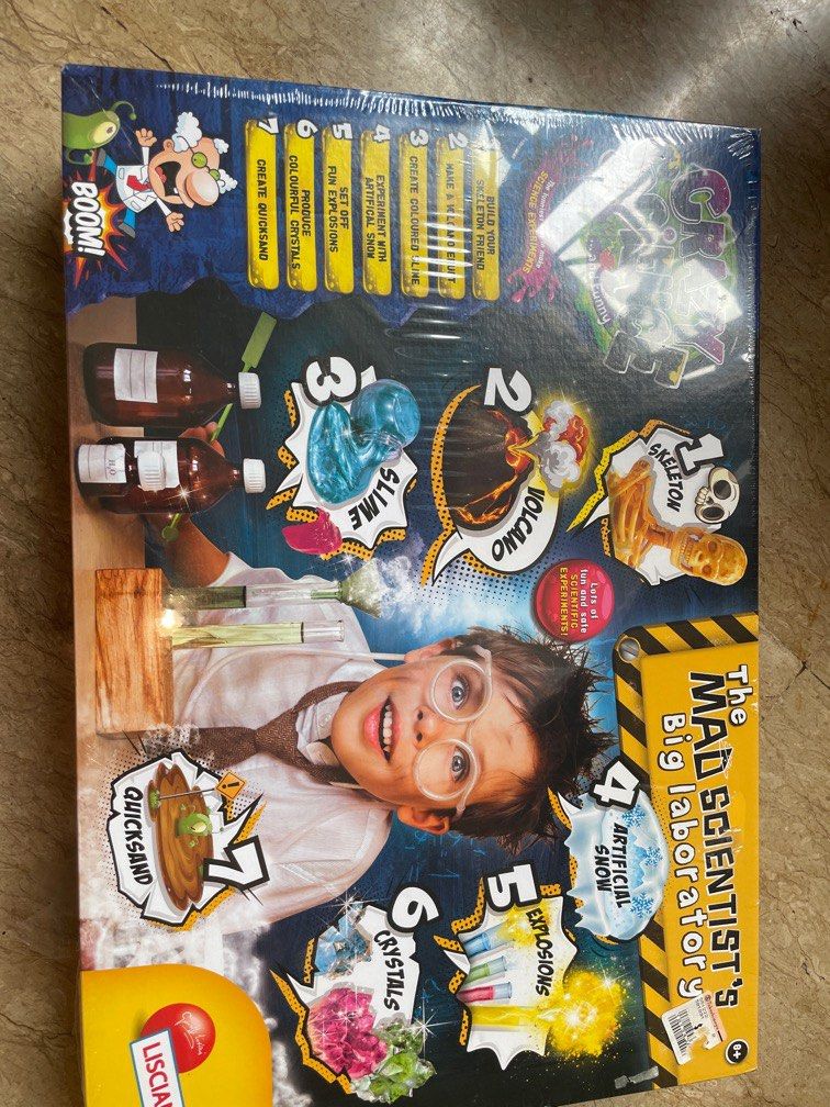 The mad scientist big laboratory (harga pas), Toys & Collectibles ...