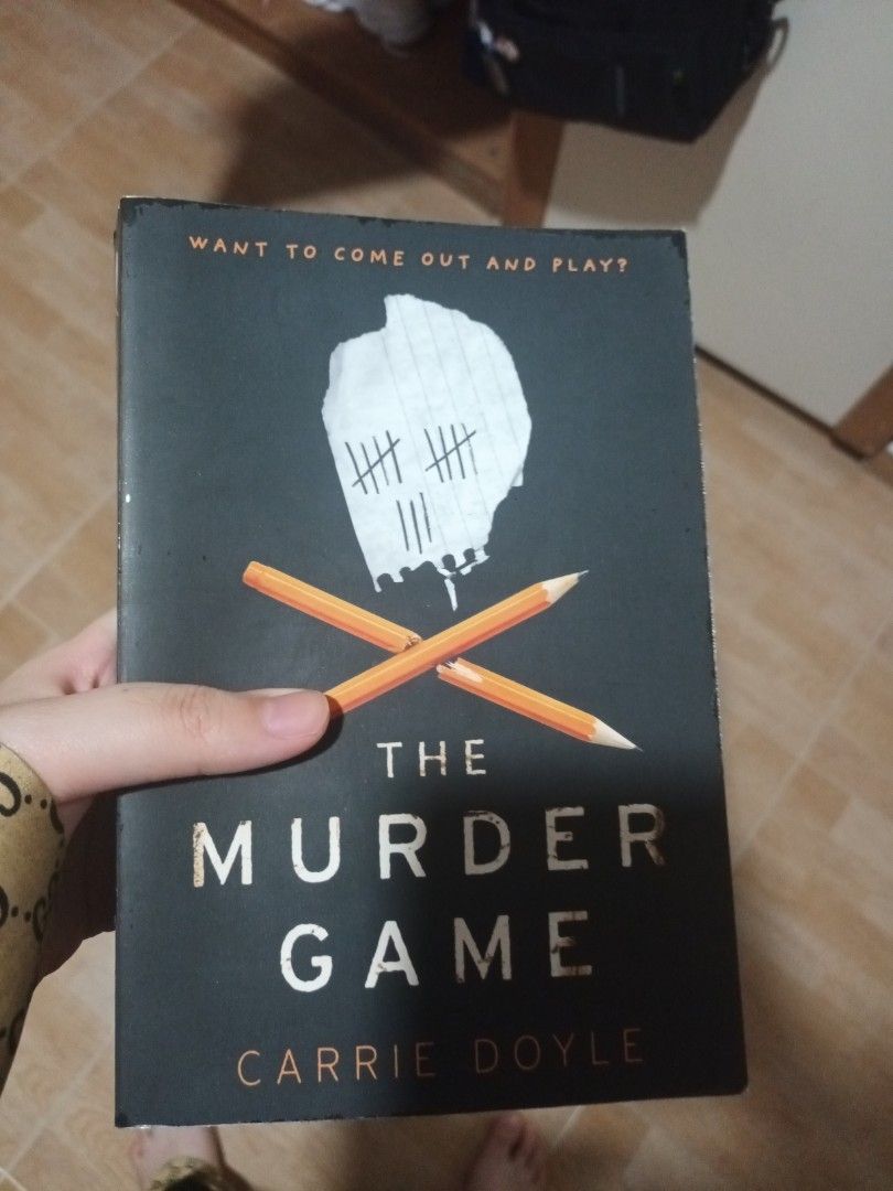 The Murder Game Book, Hobbies & Toys, Books & Magazines, Fiction & Non ...