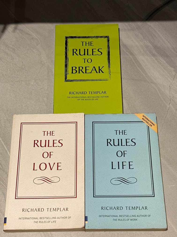 The rules book, Hobbies & Toys, Books & Magazines, Fiction & Non ...
