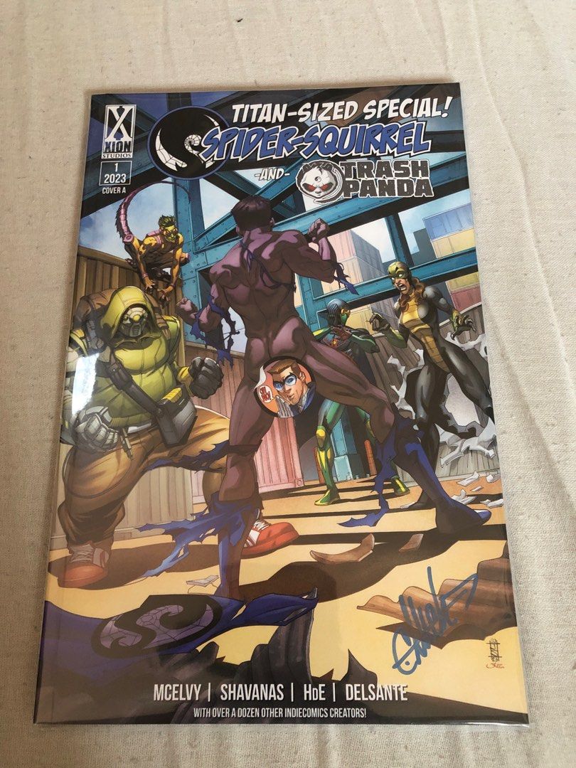 The Scintillating Spider-Squirrel (Complete), Hobbies & Toys, Books ...