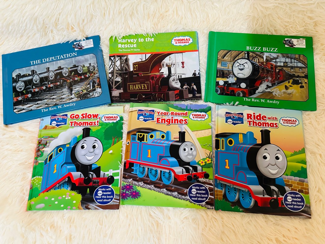 THOMAS THE TRAIN BOOKS, Hobbies & Toys, Books & Magazines, Children's ...