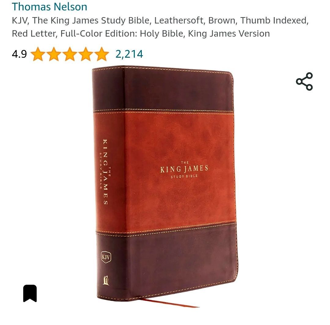 Thomson Nelson Fully Color Illustrated Study Bible, Hobbies & Toys ...
