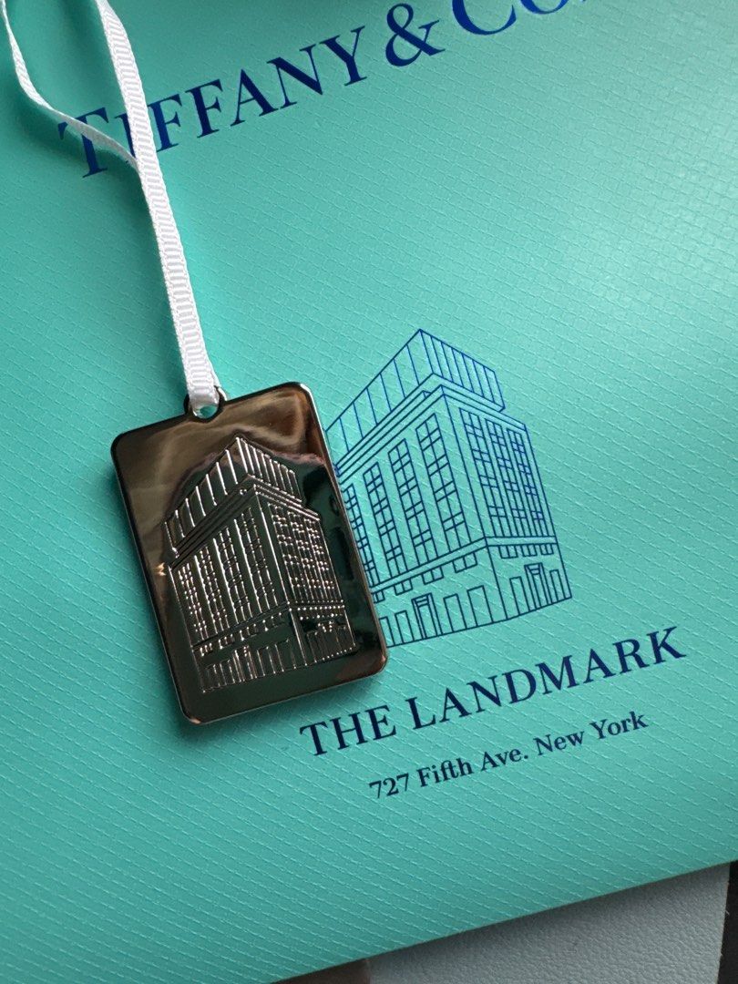 Tiffany & Co Fifth Ave Landmark Flagship VIP Shopping Bag Charm ...