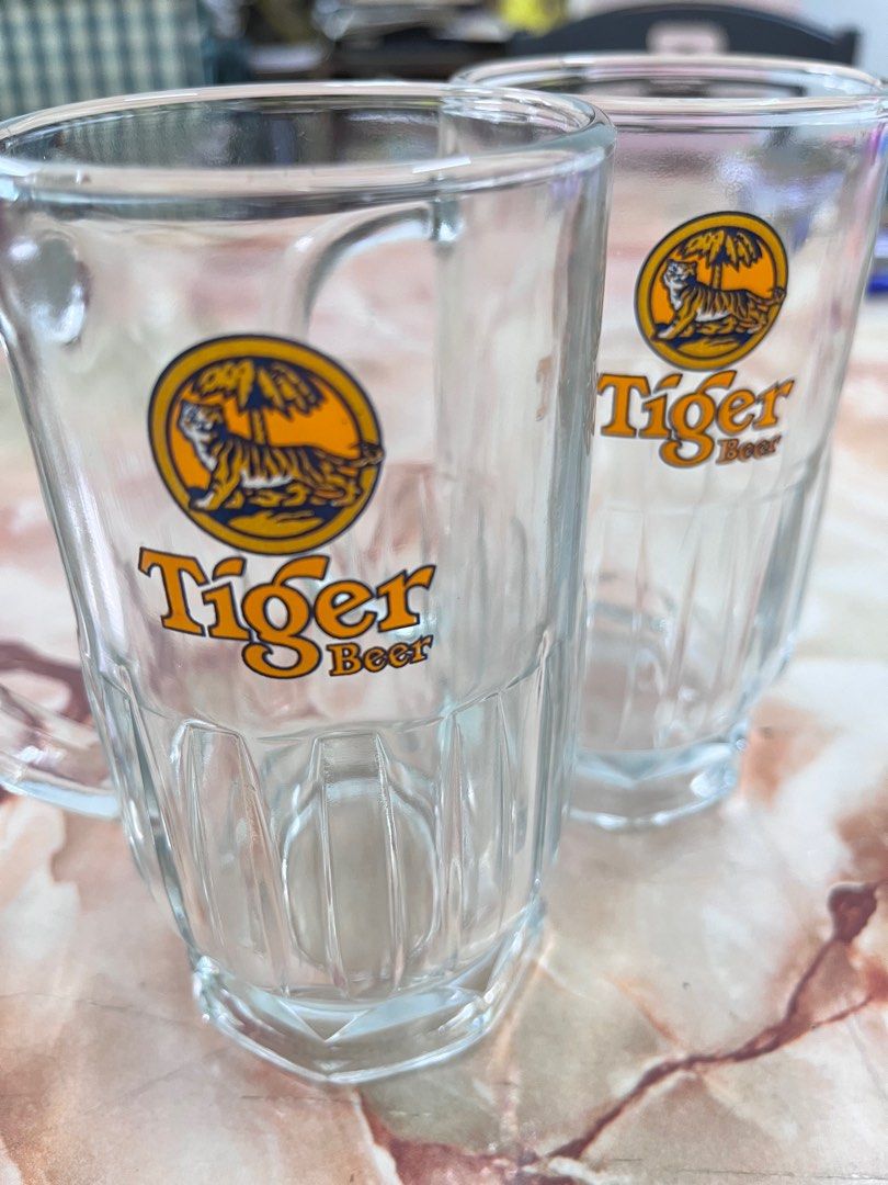 Tiger beer mug, Furniture & Home Living, Kitchenware & Tableware, Other ...