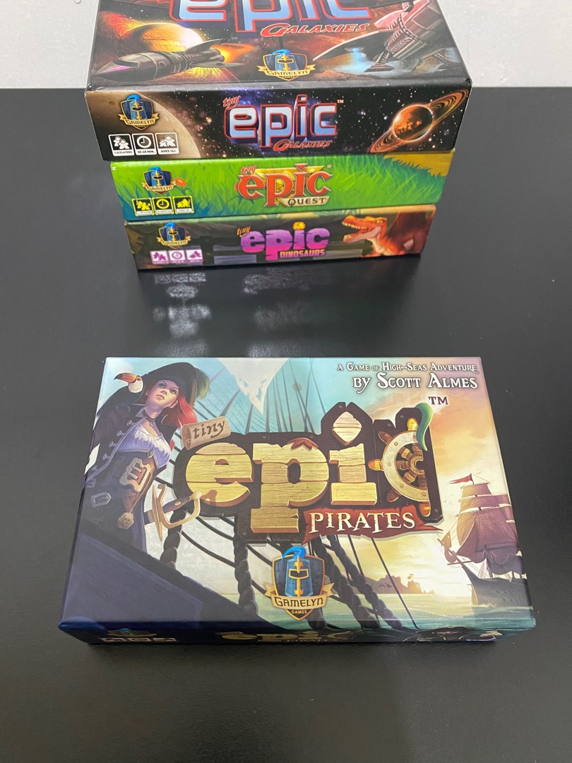 Tiny Epic Pirates, Hobbies & Toys, Toys & Games on Carousell
