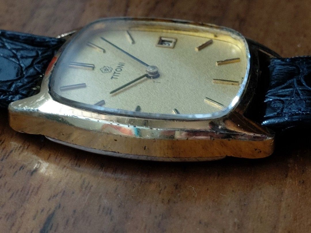 Titoni vintage mechanical winding watch, Men's Fashion, Watches ...