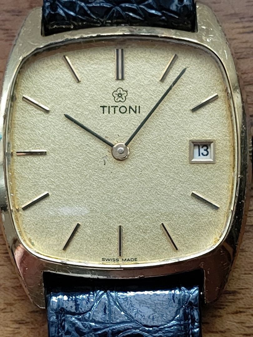 Titoni vintage mechanical winding watch, Men's Fashion, Watches ...