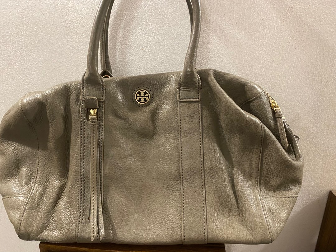 Tory burch vintage small Boston bag, Luxury, Bags & Wallets on Carousell