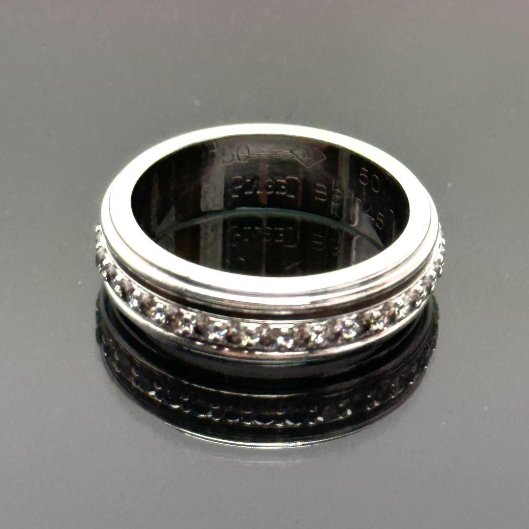 TP-PIAGET 750WG Dia Ring - 6.5gm, Women's Fashion, Jewelry & Organisers ...