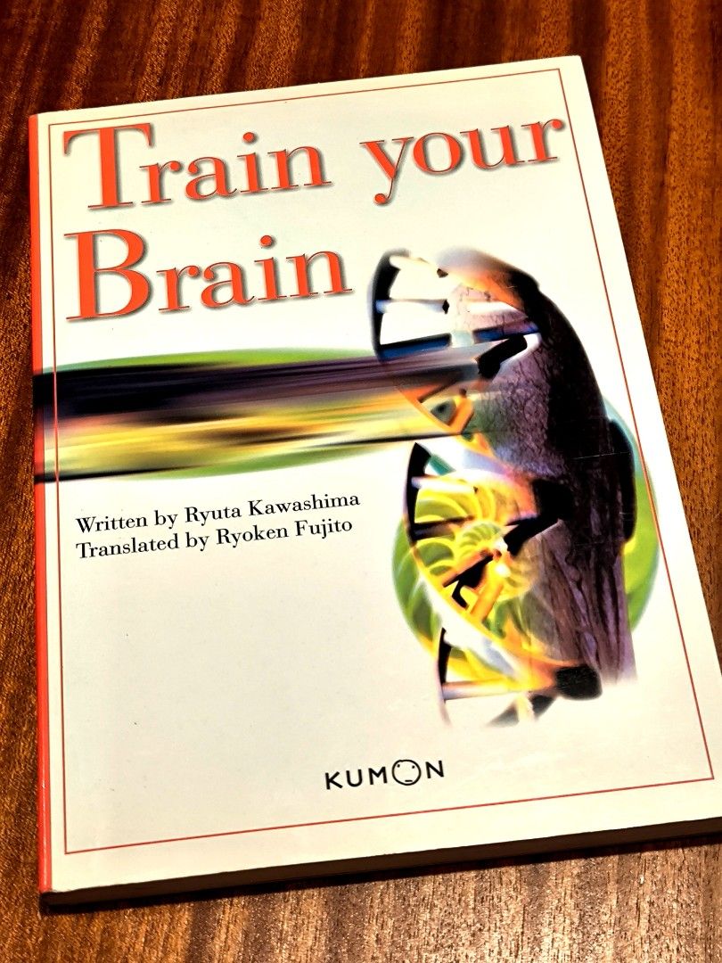 Train Your Brain Kumon Book By Ryuta Kawashima Ryoken, Hobbies & Toys ...