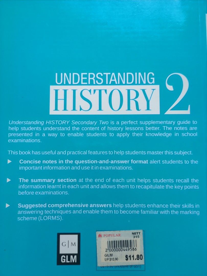 UNDERSTANDING HISTORY 2, Hobbies & Toys, Books & Magazines, Textbooks ...