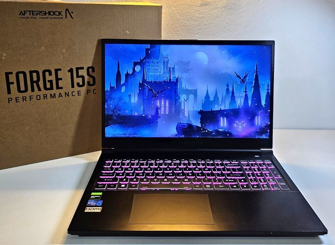 (U.P $1775) Aftershock Forge 15S I7-10750H|NVIDIA GTX 1650Ti|16GB DDR4 ...