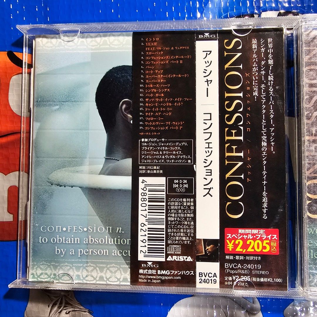 Usher - Confessions - Japan with OBi, CD Mint, Hobbies & Toys, Music & Media, CDs & DVDs on ...