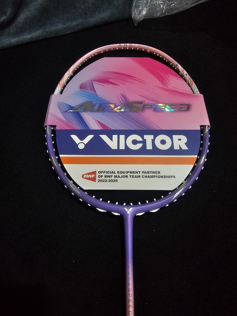 VICTOR auraspeed 90F, Sports Equipment, Sports & Games, Racket & Ball ...