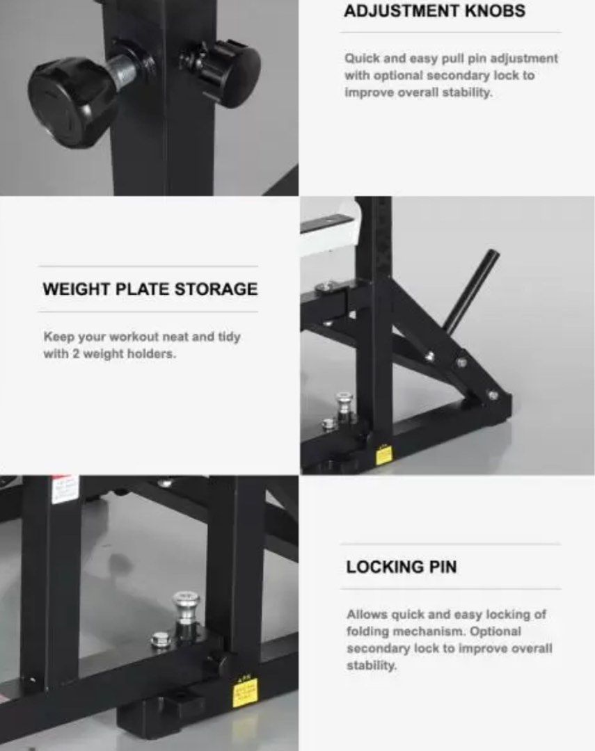 Vigor adjustable barbell rack $150 till 27th Jan, Sports Equipment ...