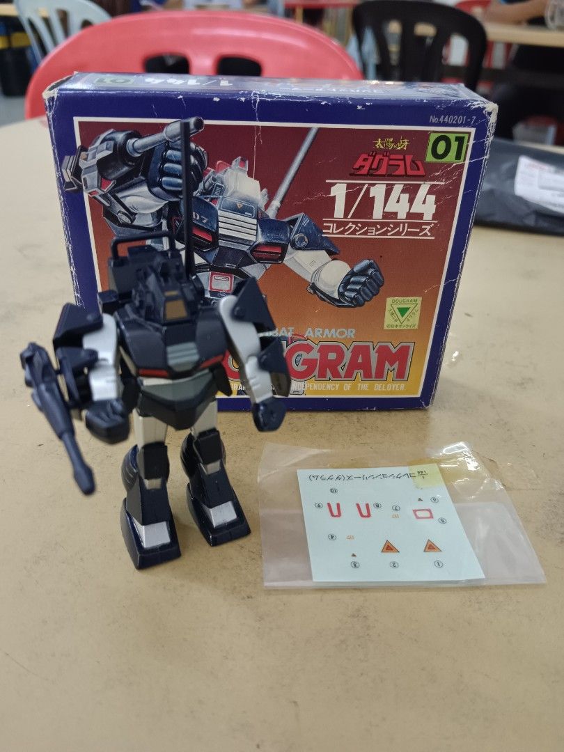 Vintage 1981 Takara - Dougram Combat Armour Fang of The Sun 01 ...