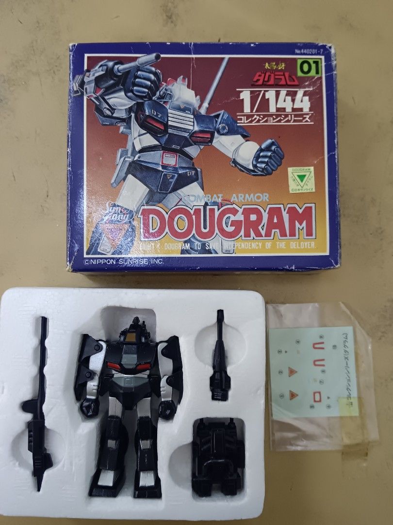 Vintage 1981 Takara - Dougram Combat Armour Fang of The Sun 01 ...