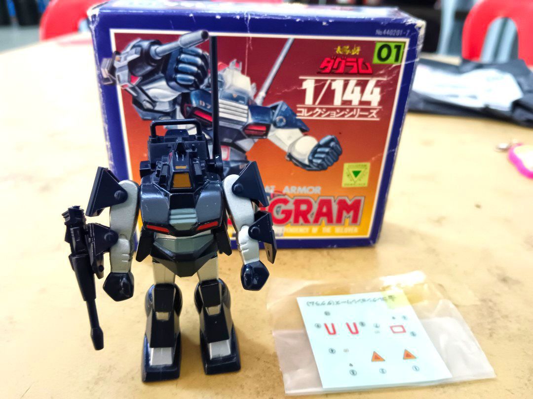 Vintage 1981 Takara - Dougram Combat Armour Fang of The Sun 01 ...