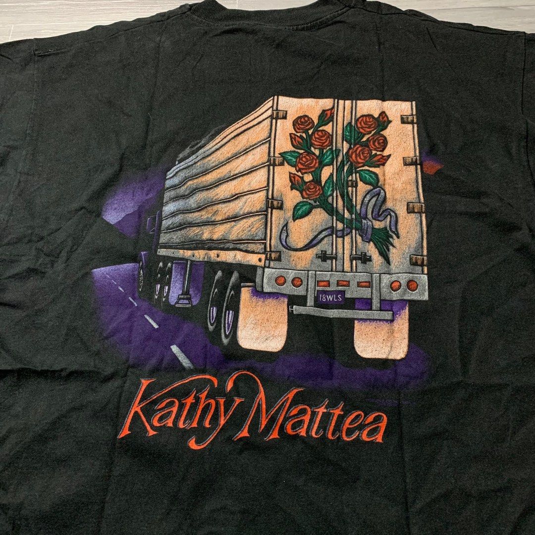 Vintage Kathy mattea (music video shirt), Men's Fashion, Tops & Sets ...