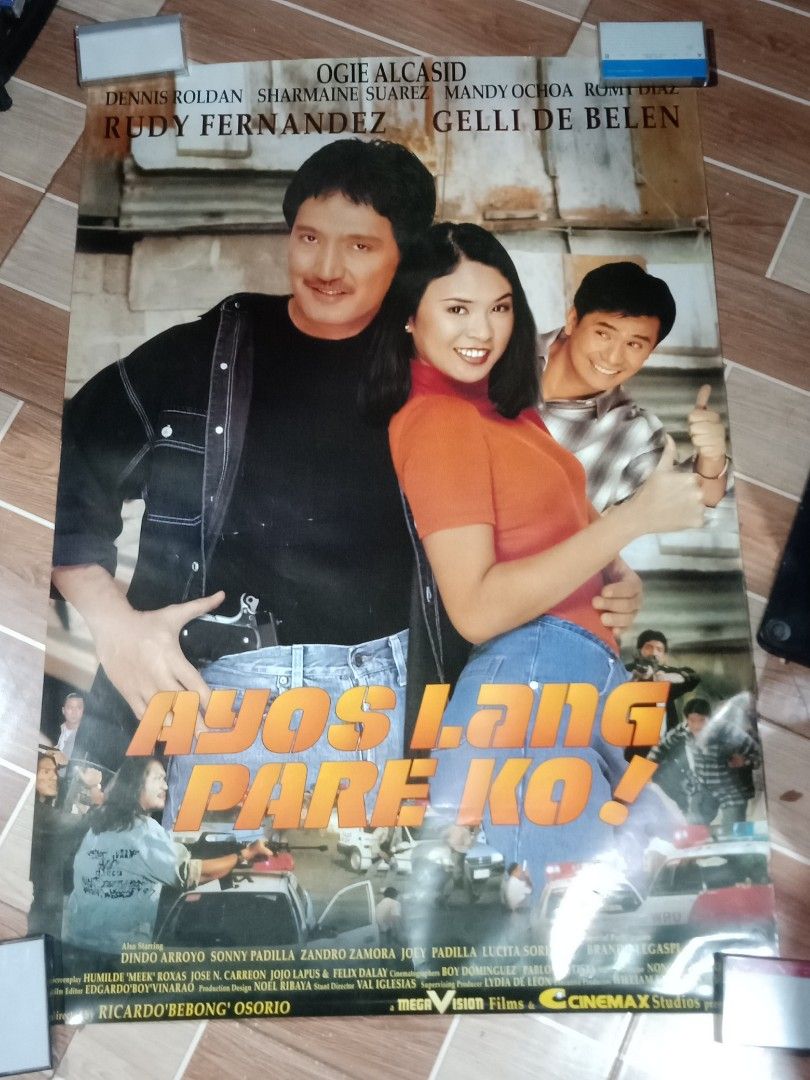 VINTAGE MOVIE POSTER AYOS LANG PARE KO, Hobbies & Toys, Memorabilia & Collectibles, Vintage ...