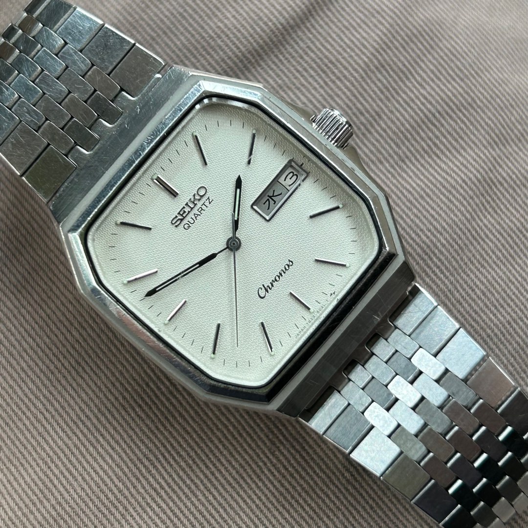 Vintage Seiko Chronos Quartz 7433-5010, Men's Fashion, Watches ...