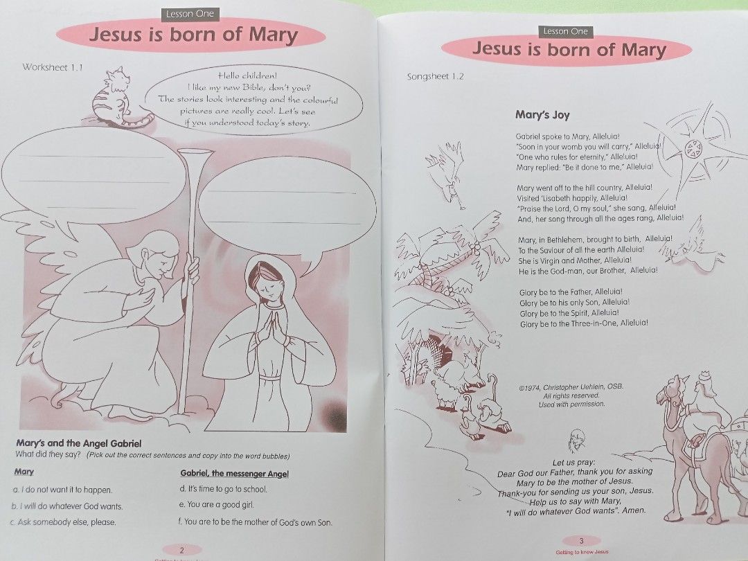 Walking With Jesus (WWJ 1) Getting to Know Jesus [textbook for Catholic ...