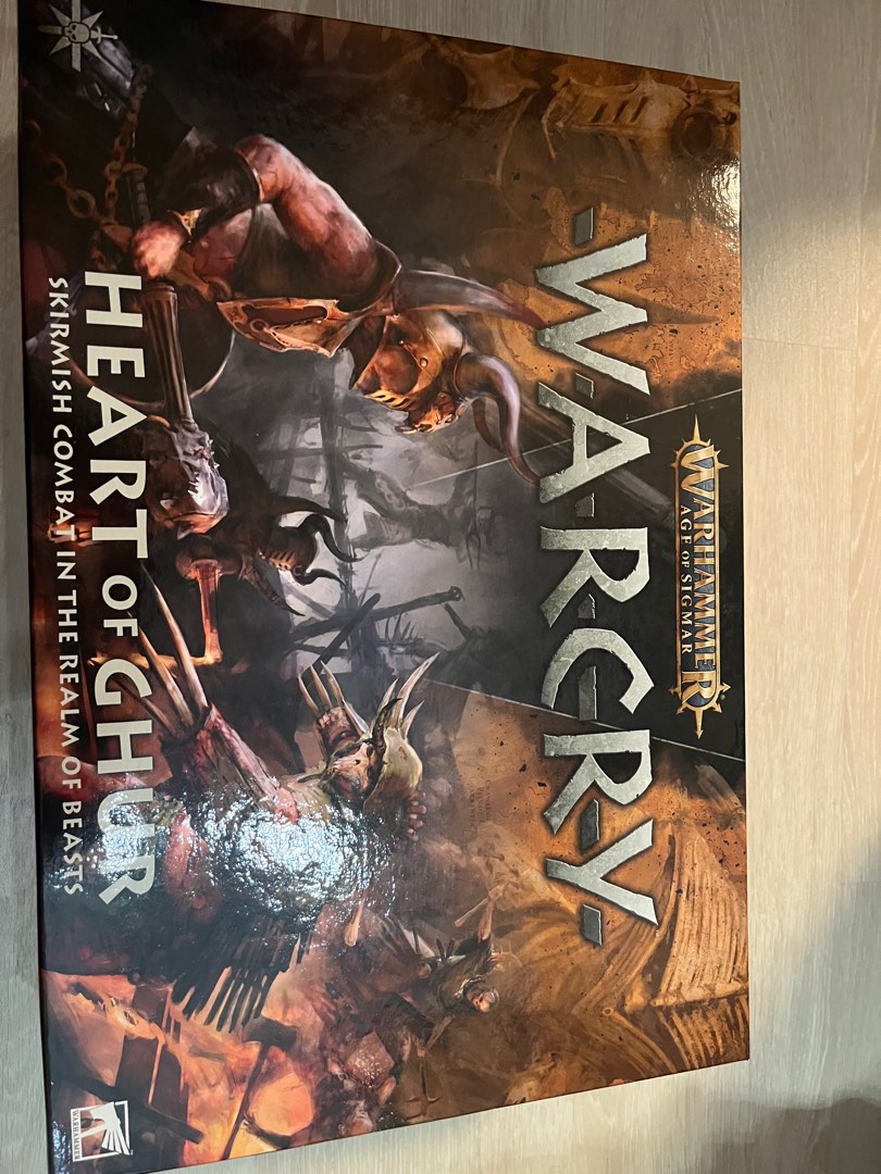 warhammer Warcry heart of ghur , sundered fate, 興趣及遊戲, 玩具 & 遊戲類 - Carousell