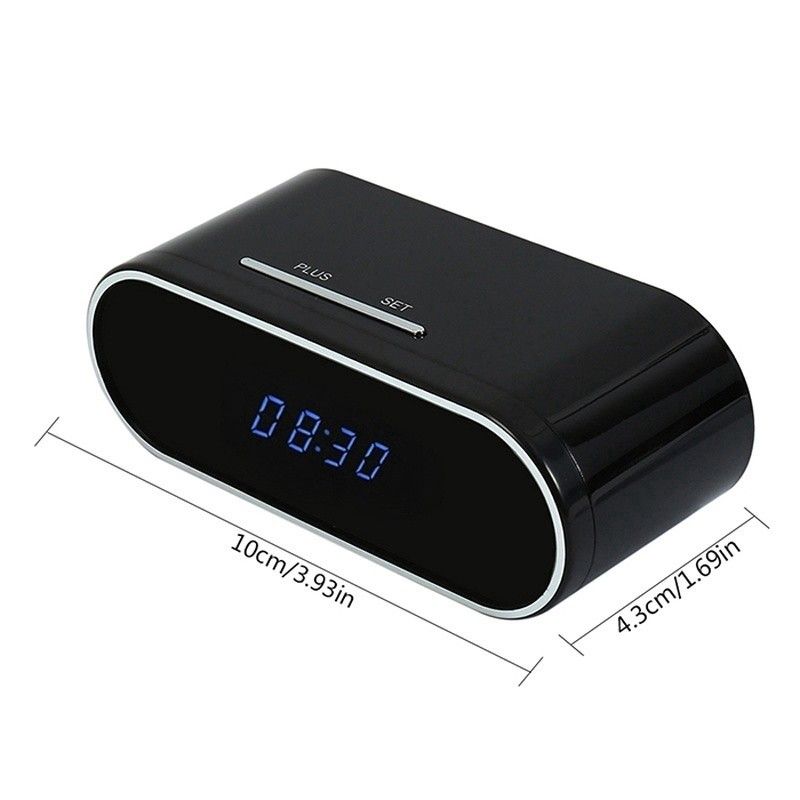 WIFI Hidden Clock Camera Network IP P2P SPY IR Night Vision Mini Camera ...