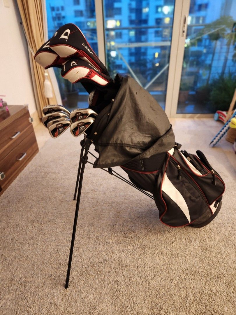Wilson Deep Red Golf Set, Sports Equipment, Sports & Games, Golf on ...
