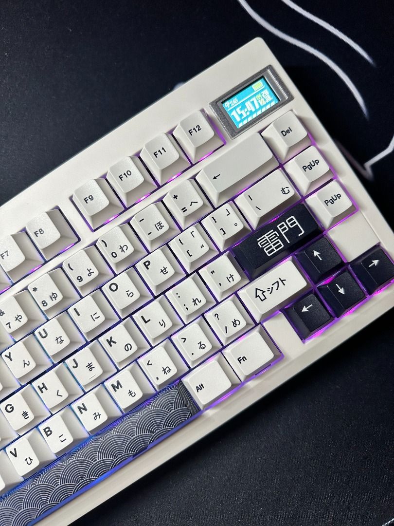 Wireless Custom Mechanical Keyboard w/ LCD Screen, Computers & Tech ...