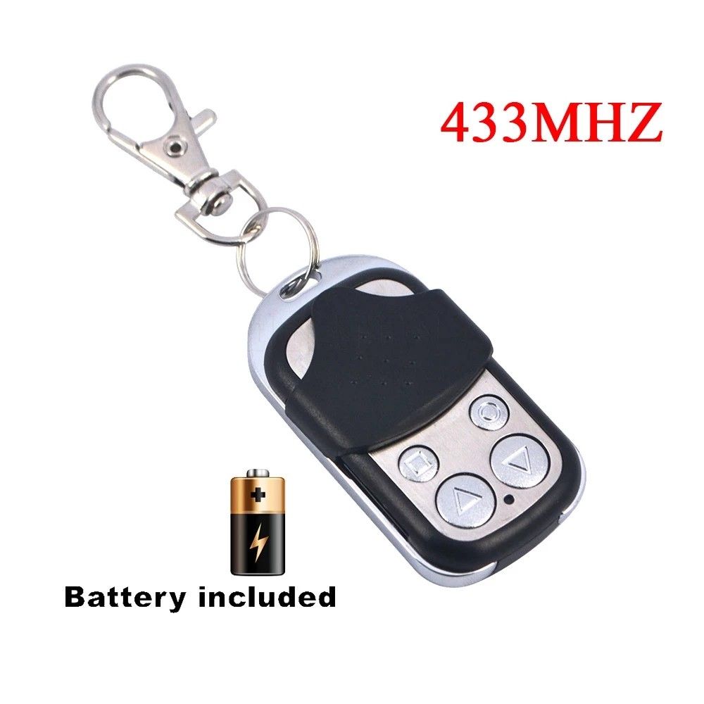 Wireless Remote Control Key Controller 433MHz Transmitter for Garage Door Gate Car 4 Channel RF ...
