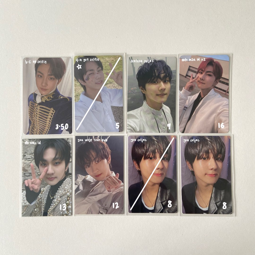 [wts/lfb] enhypen assorted pcs clearance ; jungwon heeseung jay jake ...