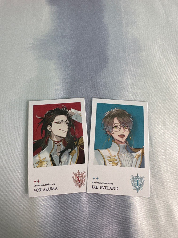 WTT Nijisanji Luxiem second anniversary snapshot card, Hobbies & Toys ...