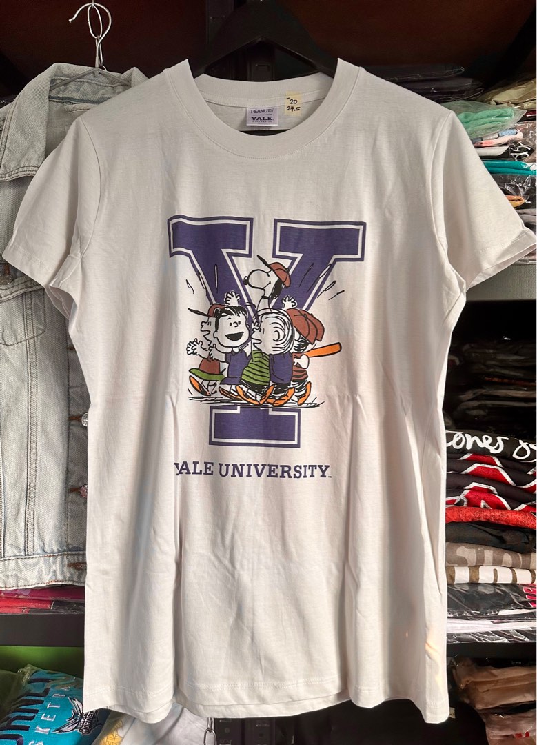 YALE SNOOPY Classic Tee, Men's Fashion, Tops & Sets, Tshirts & Polo ...